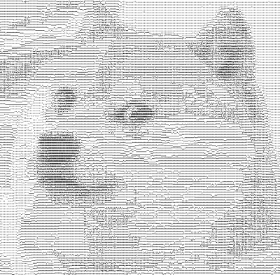 #1of1 ASCII Doge