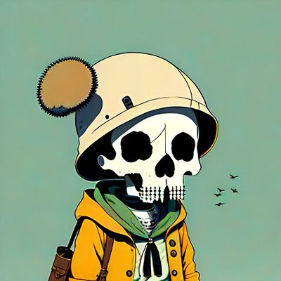 $SKULL PFP #67 | objkt.com